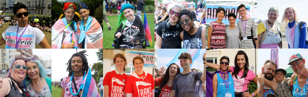 Our history in photos - Trans Pride Brighton